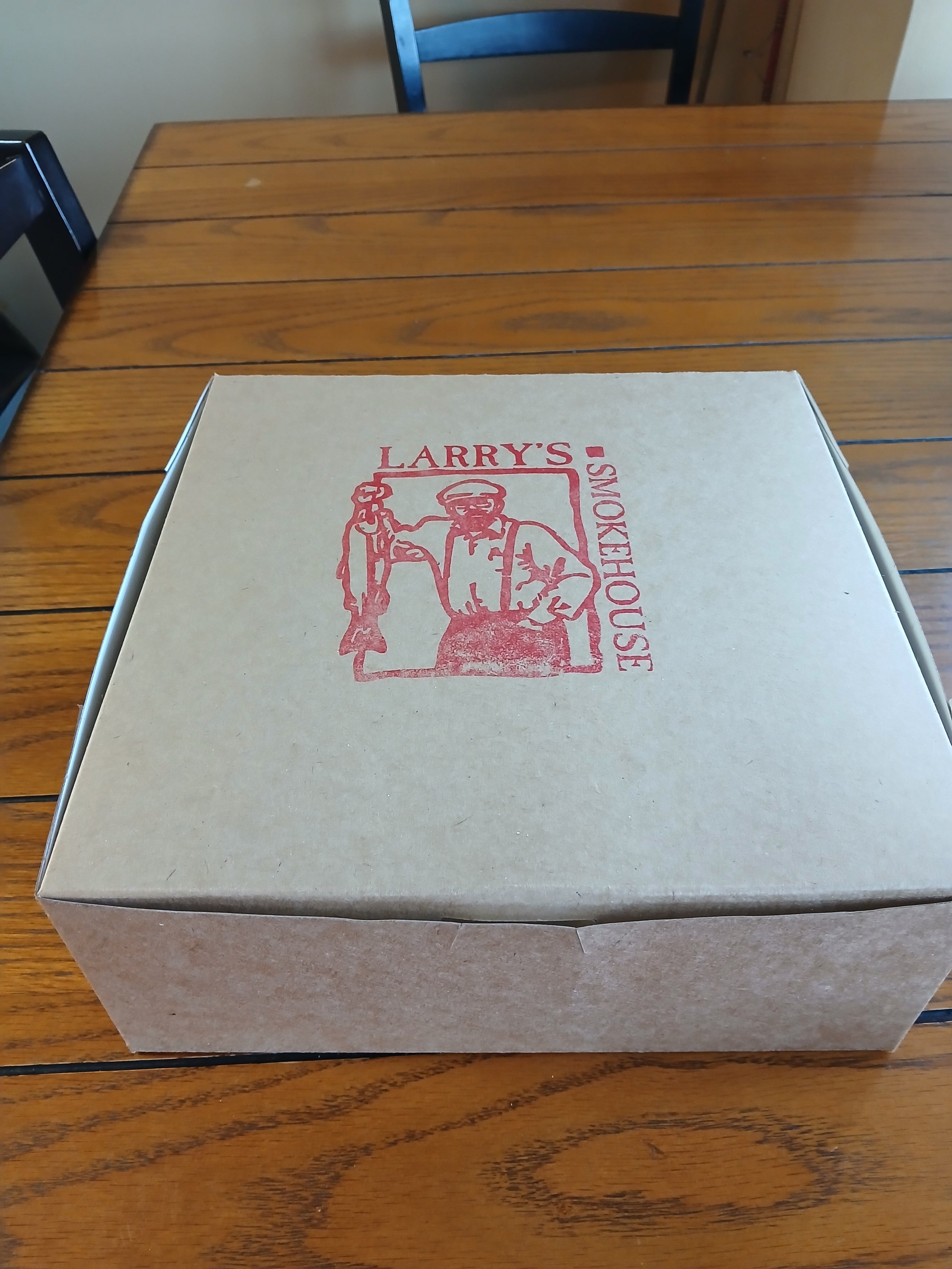 Brisket Sandwich box lunch | Larry's smokehouse